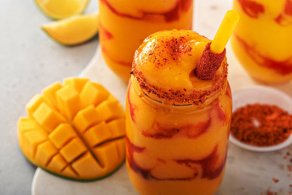 Mango Smoothie with spicy Mexican Chamoy sauce - We Are Fair Trade Ltd